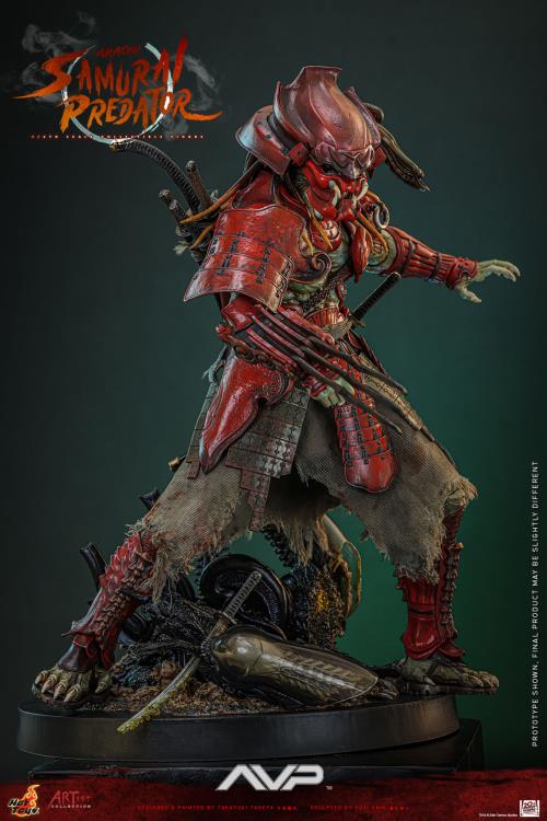 Akaoni Samurai Predator AC06 Alien vs. Predator 1/6th Scale Collectibl ...